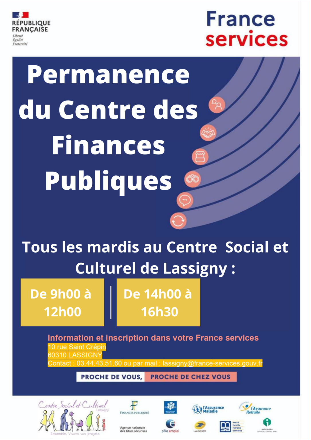 Permanence impôts - France Services | Centre Social et Culturel de Lassigny Permanence impôts - France Services | Centre Social et Culturel de Lassigny